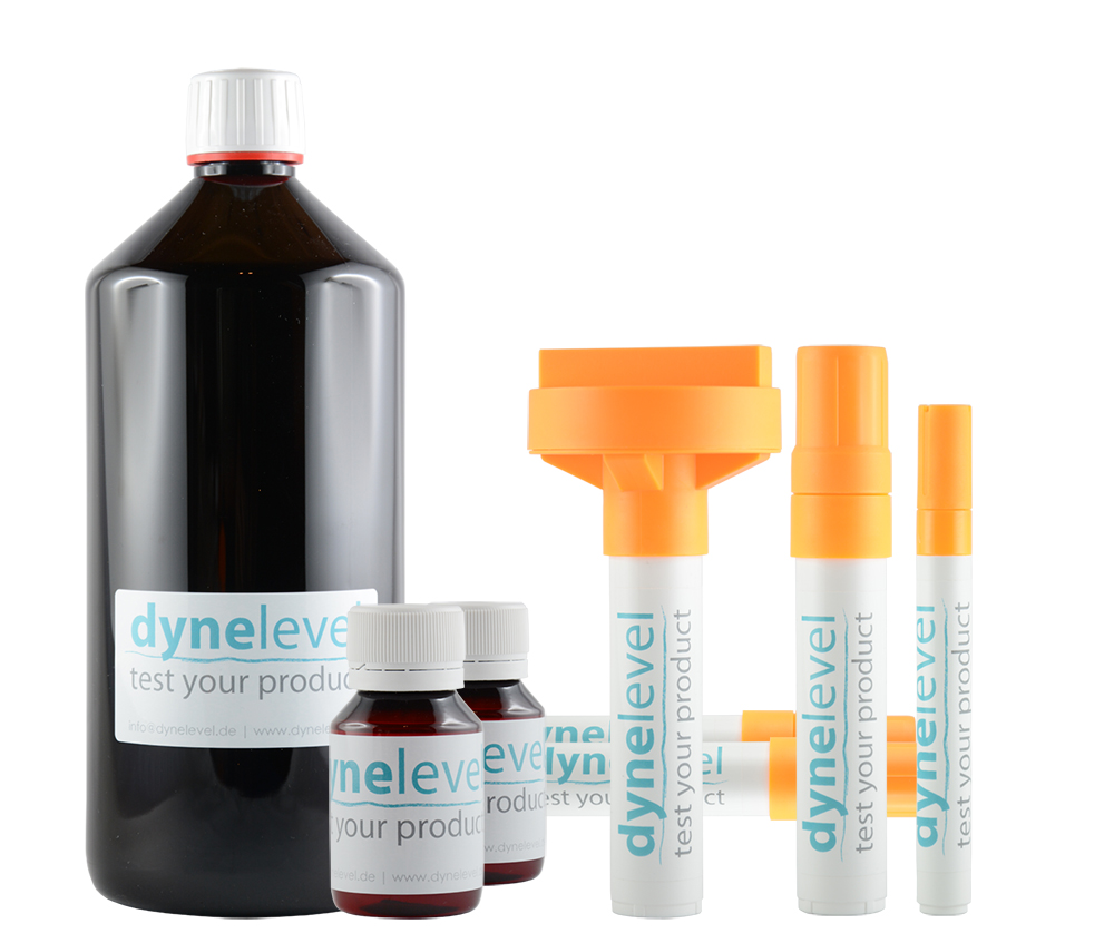 Home - dyne stifte - dyne tinten - surface tension test ink