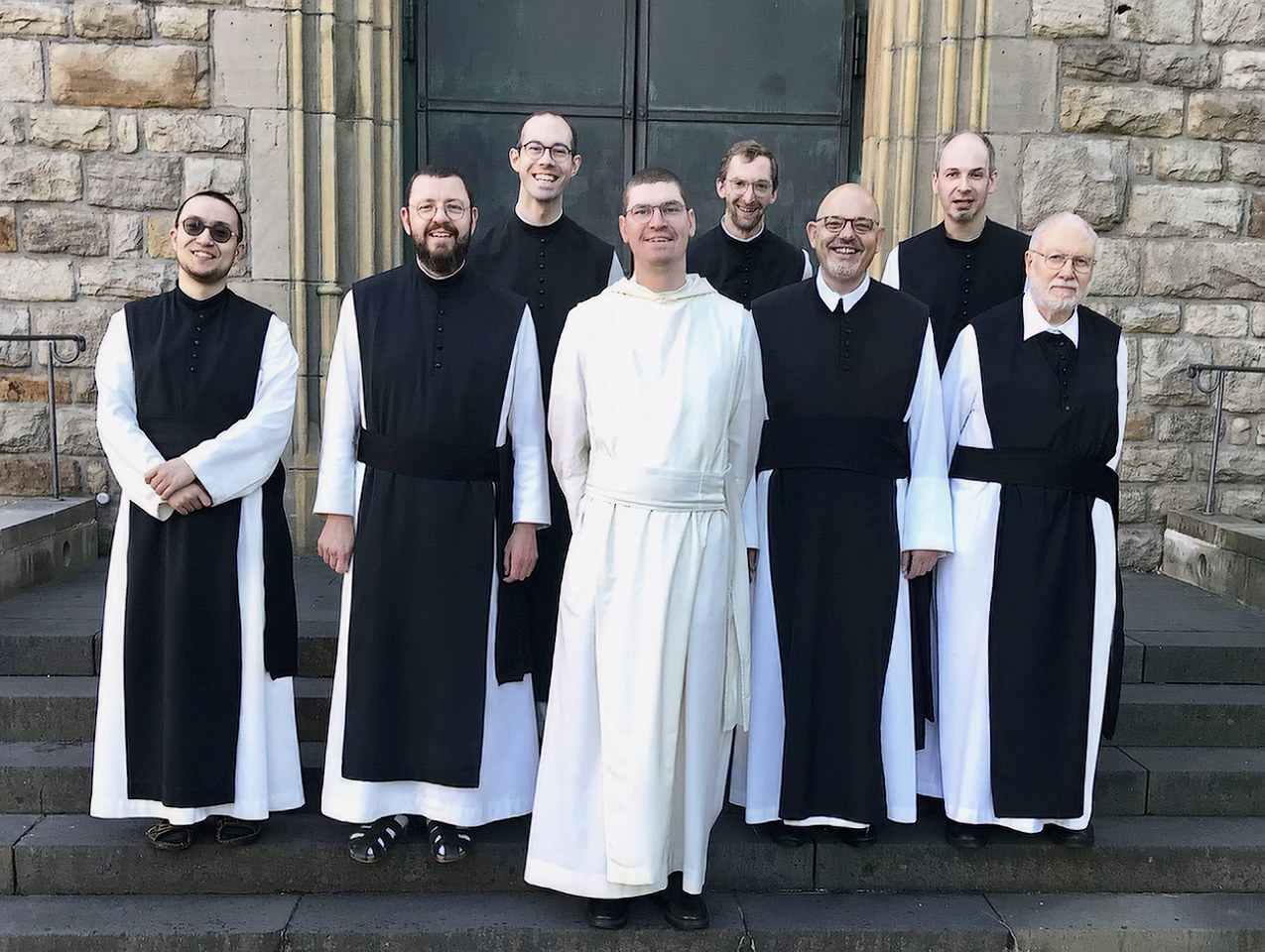 Besuch des Heiligenkreuzer Novizen Fr. Willibald - Kloster Stiepel