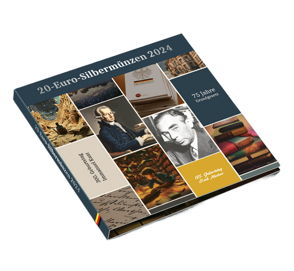 "Erich Kästner" | 20€-Münze 2024 - Meine Münze