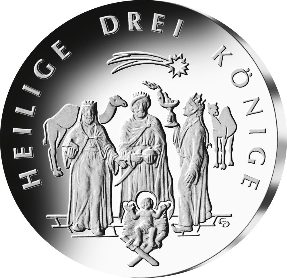 "Heilige Drei Könige" - 25€-Silbermünze 2025 - Meine Münze