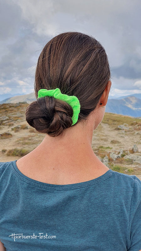 Dutt im Nacken: Geflochtener Nackendutt Anleitung zum selber machen ...