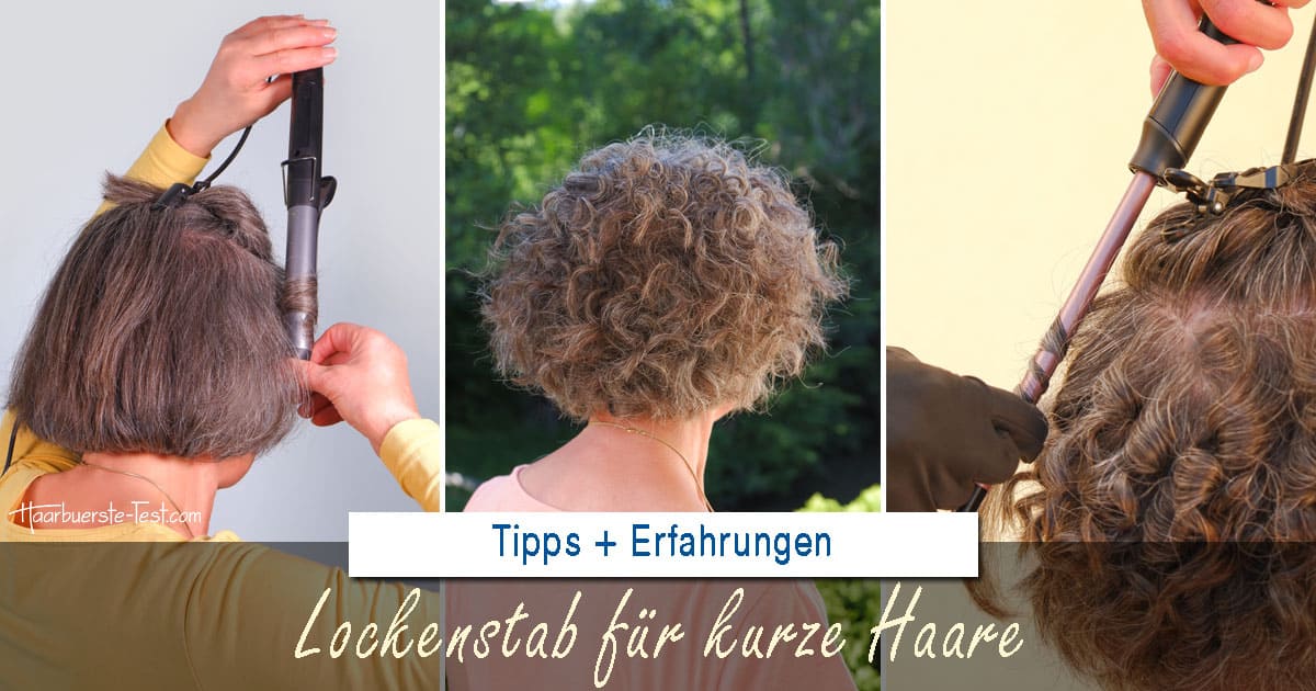 Lockenstab für kurze Haare: Kurze Haare locken leicht gemacht ...