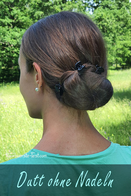 Tiefer Dutt Anleitung: Eleganter Dutt tief im Nacken mit Twists ...