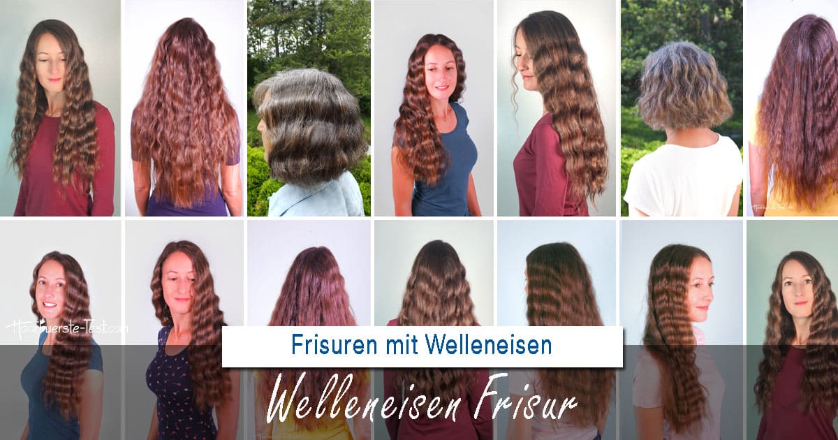 Frisuren mit Welleneisen: Wellen, Locken, Beach Waves, Deep Waves ...