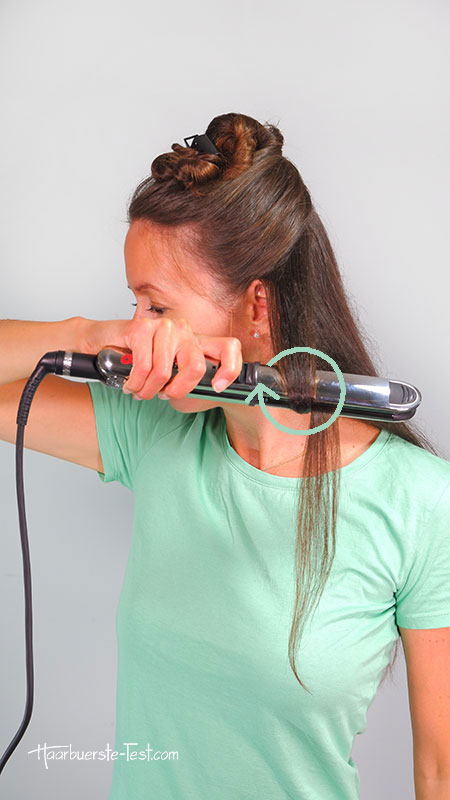 Locken mit Glätteisen: Anleitung + Tipps für Glätteisen Locken ...