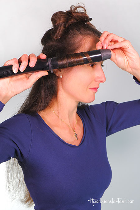 Lockenstab Anwendung: den Lockenstab richtig benutzen! - Praxis Tests!