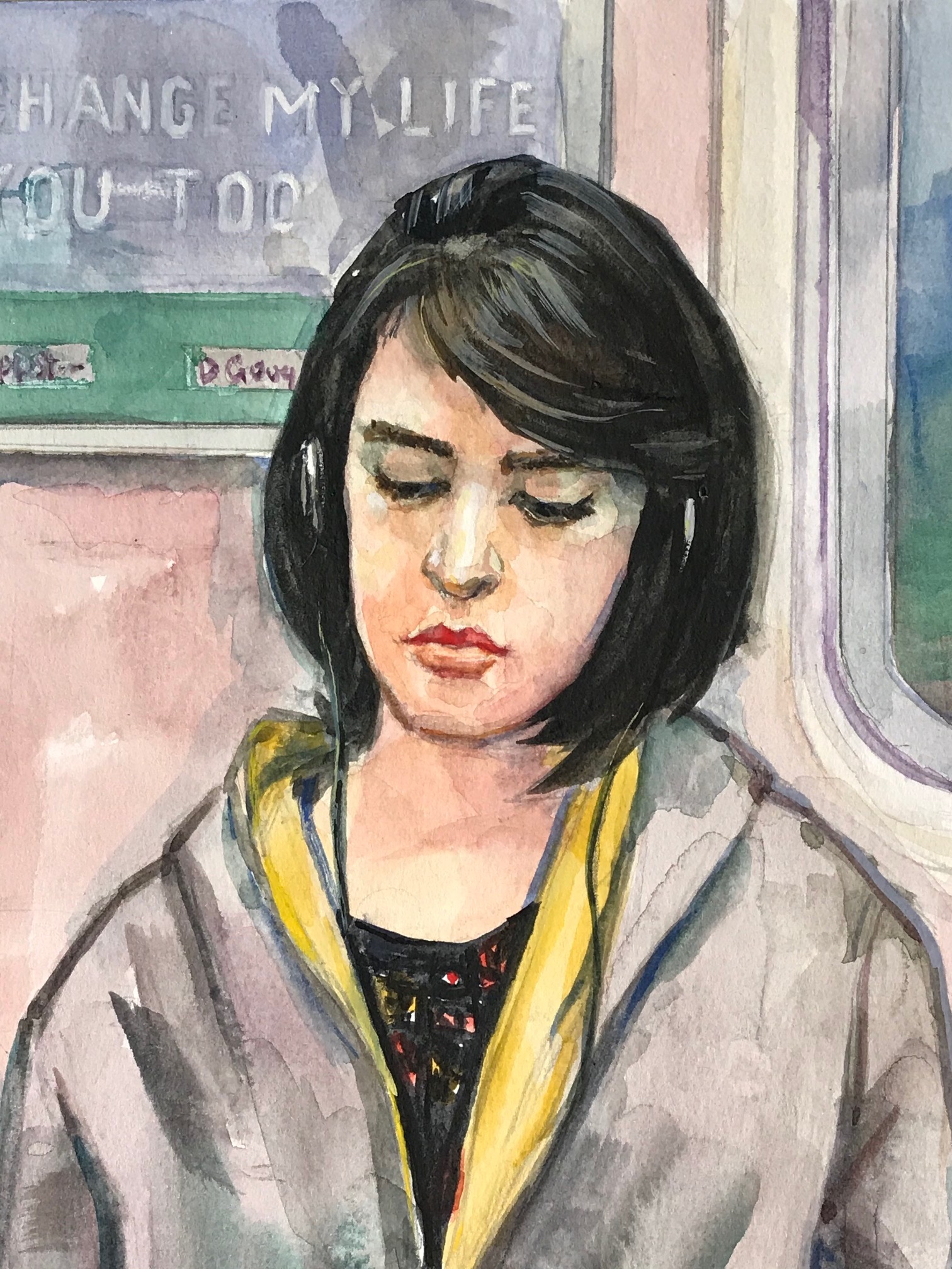 Watercolor - Atsushi Ohashi Artist in New York