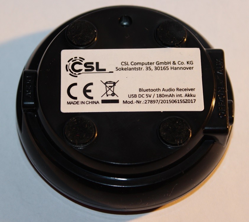 CSL-Bluetooth Receiver - jaros-testblog