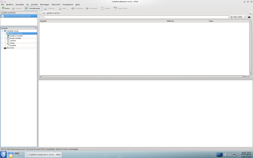 Come configurare KMail per la ricezione e l'invio di posta elettronica ...