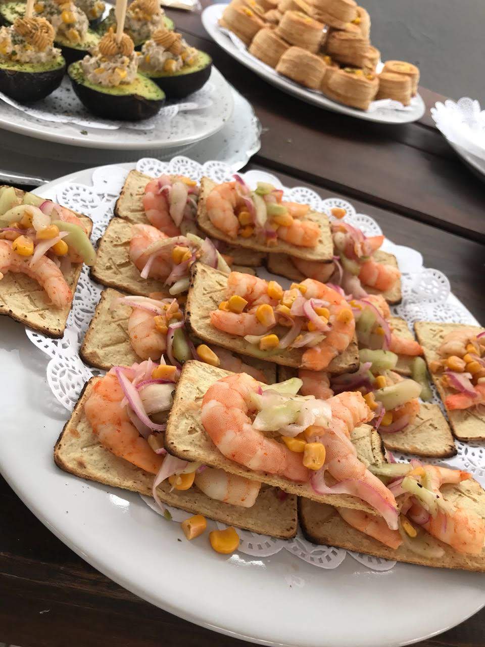 Canapés para eventos - bocadillos para eventos - organizadores de eventos