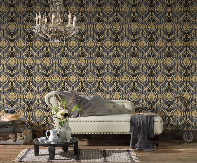 Goud behang: 8 patronen voor warm luxe interieur - Lindaschrijfthetop.nl