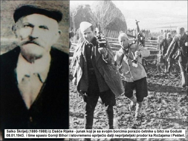 SALKO ŠKRIJELJ JUNAK KOJI JE SPRIJEČIO PRODOR ČETNIKA KA ROŽAJU I ...