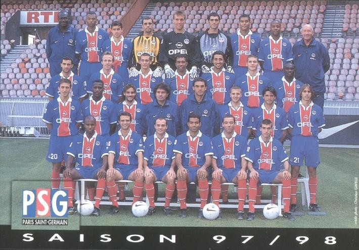 . 1997-98 - La mémoire du PSG - Le site des collectionneurs et ...