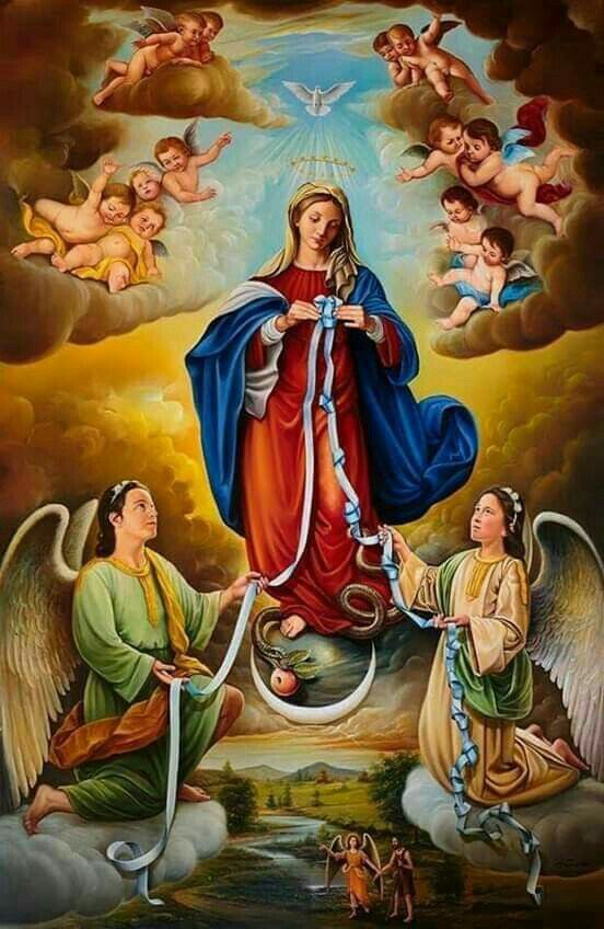 MARIA DESATANUDOS - Página Jimdo de mariamadrecelestial