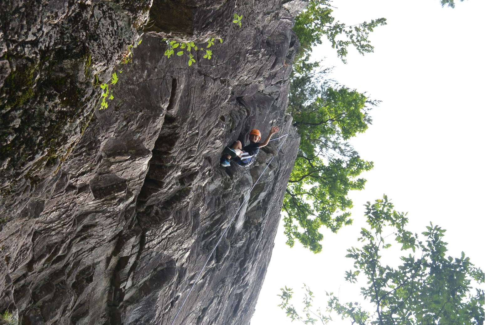 Escalade adaptée - 22 juillet 2016 - Club Alpin Hautes Vosges