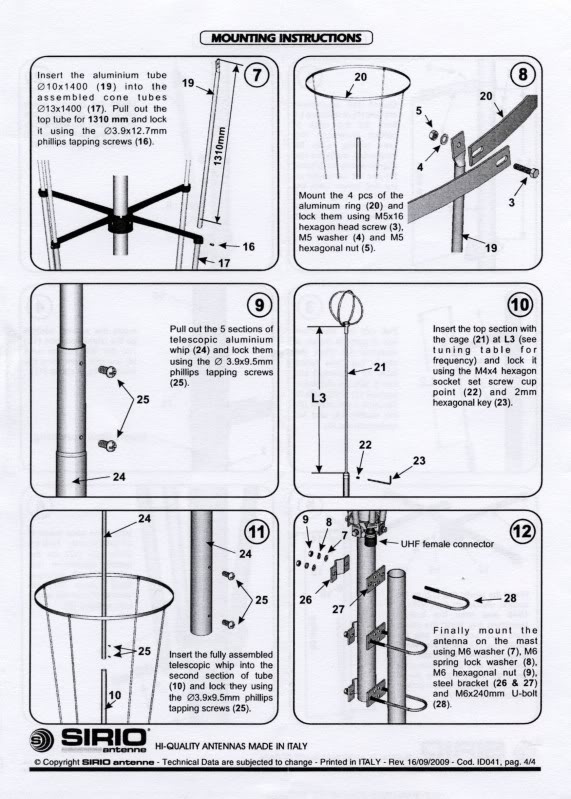 CB - Commerciali: Sirio Vector 4000 Sigma IV Mod. AV-174 CTE Saliut Mod ...