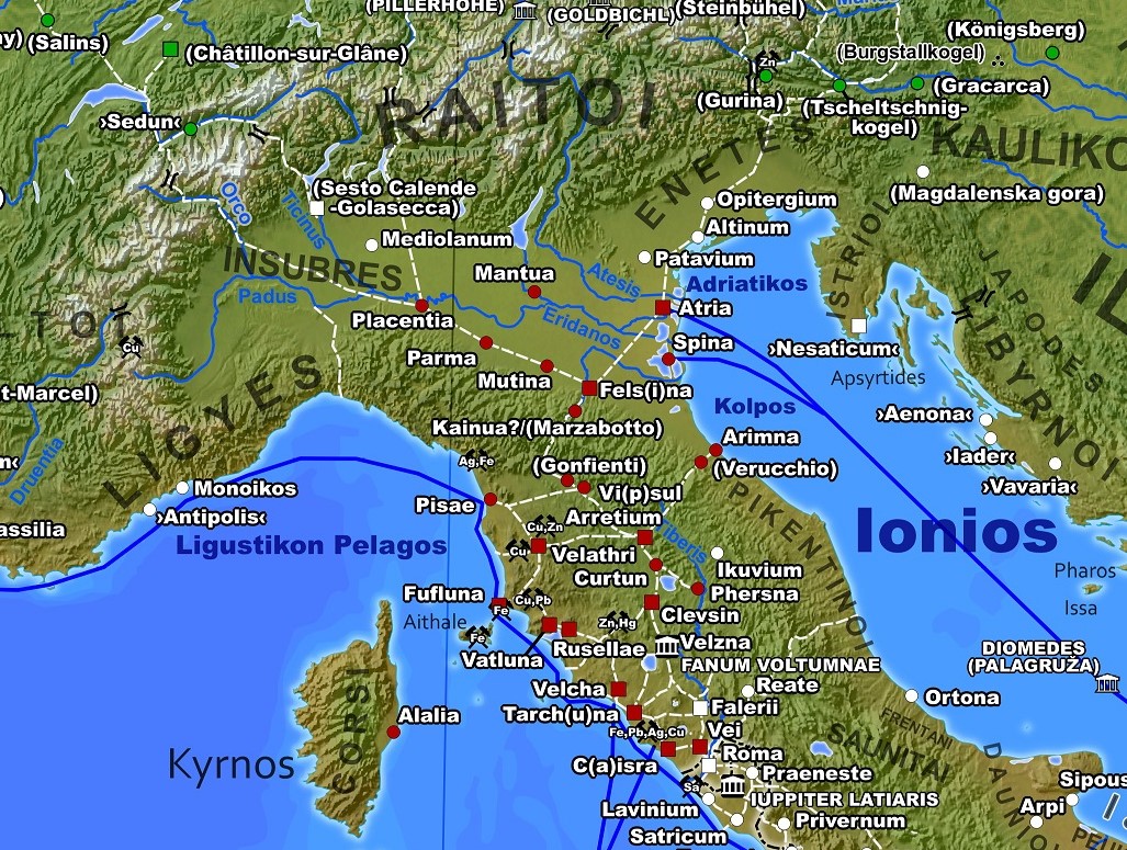 Dawn of the Classical World - Tabulae Geographicae