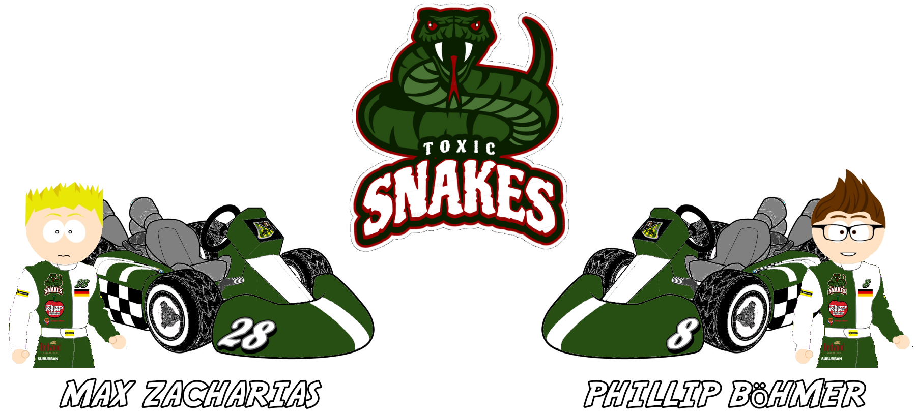 Toxic Snakes - Go - Kart Maniacs