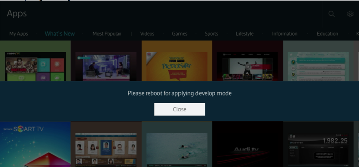 Install widgets (applications) on Samsung Smart TV Q, R (2019), N (2018 ...