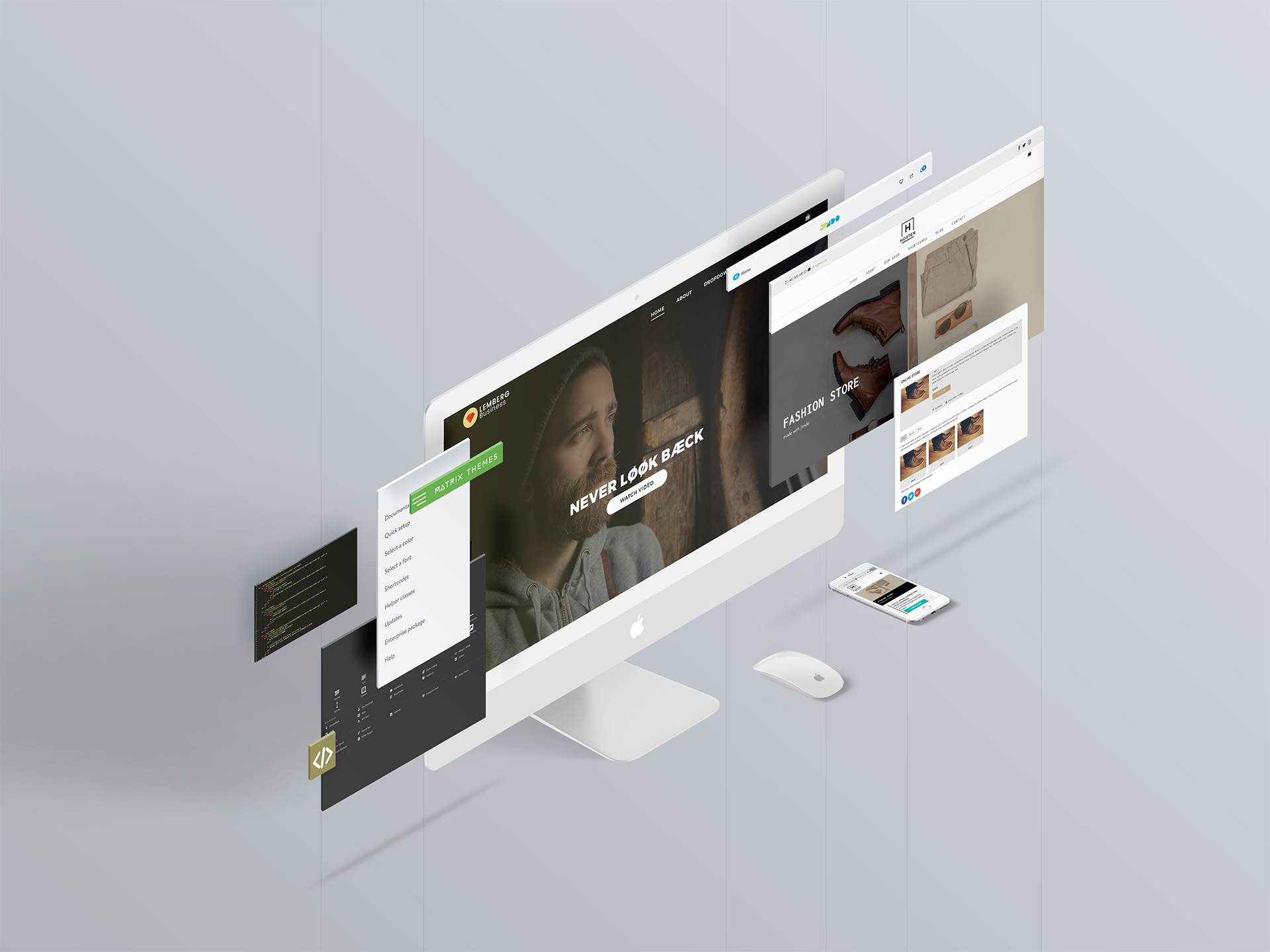 Matrix themes - Jimdo