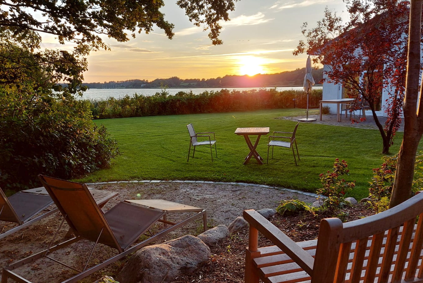 Start - Ferienhaus an der Schlei mit Meerblick