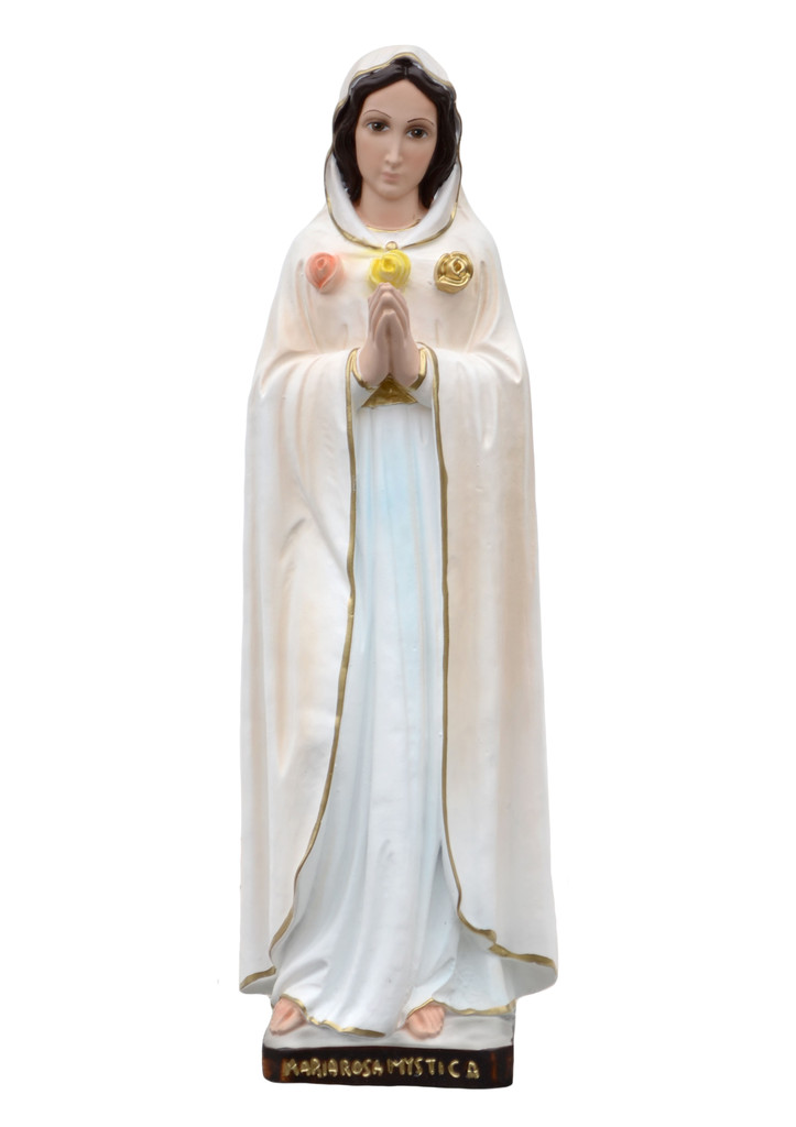 Our Lady of Rosa Mystica statue - Religious statues