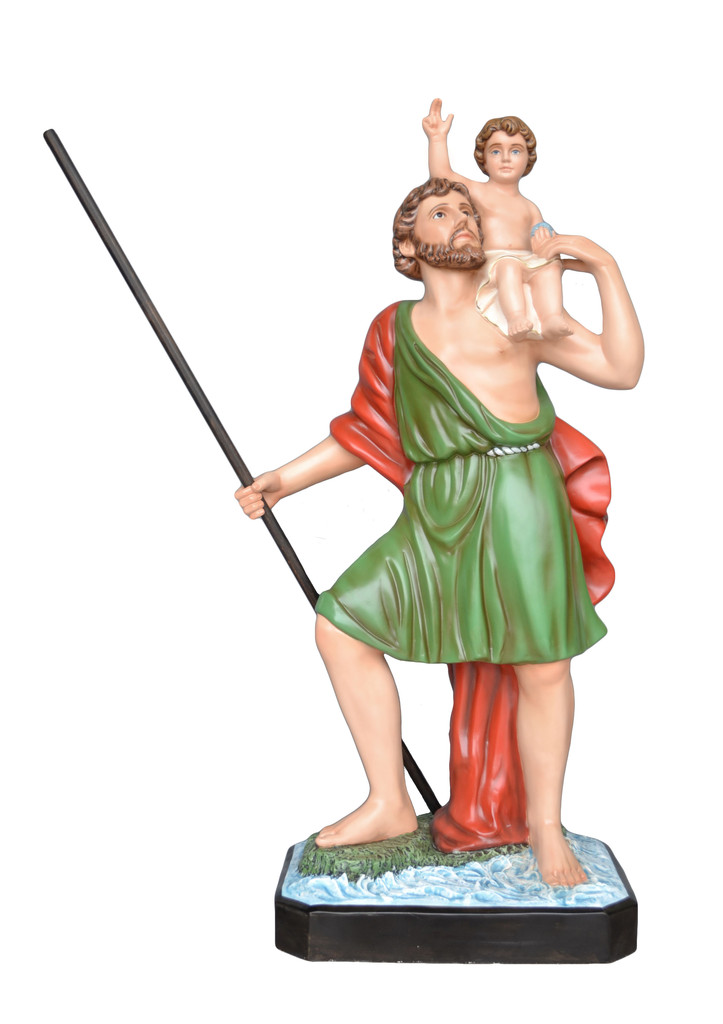 Saint Christopher statue - Religious statues