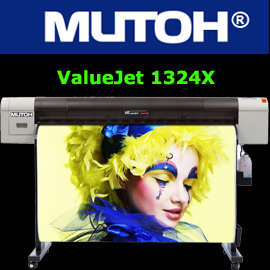 MUTOH® ValueJet 1324X™ - iPowertek Digital printing solutions