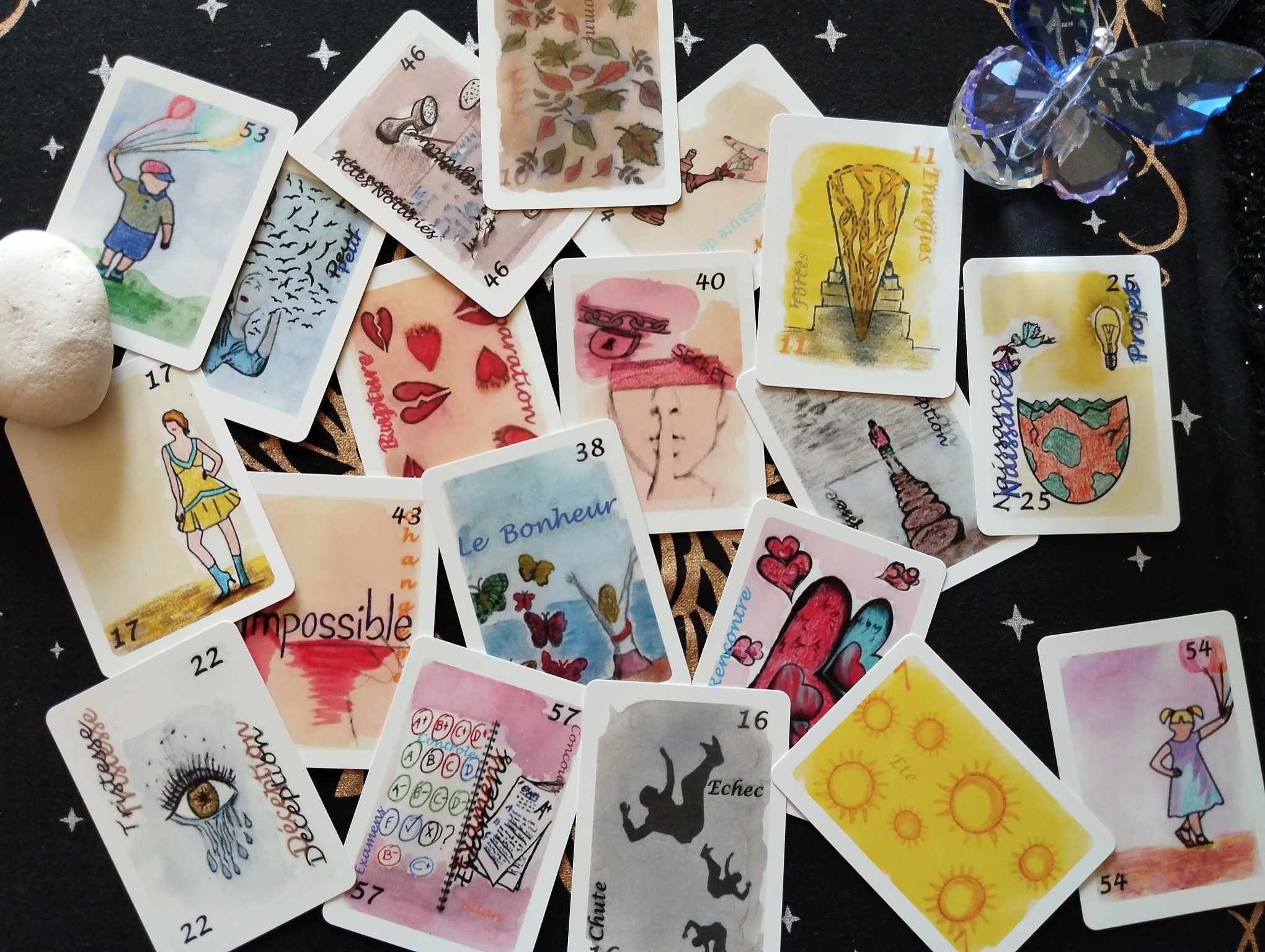 Signification des cartes jeu de 32 - Lisa Arcamela voyante Médium