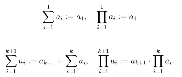 Summen und Produktzeichen - Studimup.de