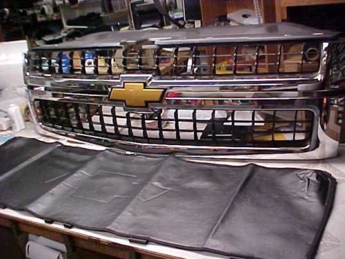 OEM Silverado Winter Front Grill Cover - Winter Front Grill Cover And ...