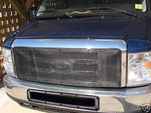 Behind The Grille Bug Screen Ford - Winter Front Grill Cover And Bug Screen