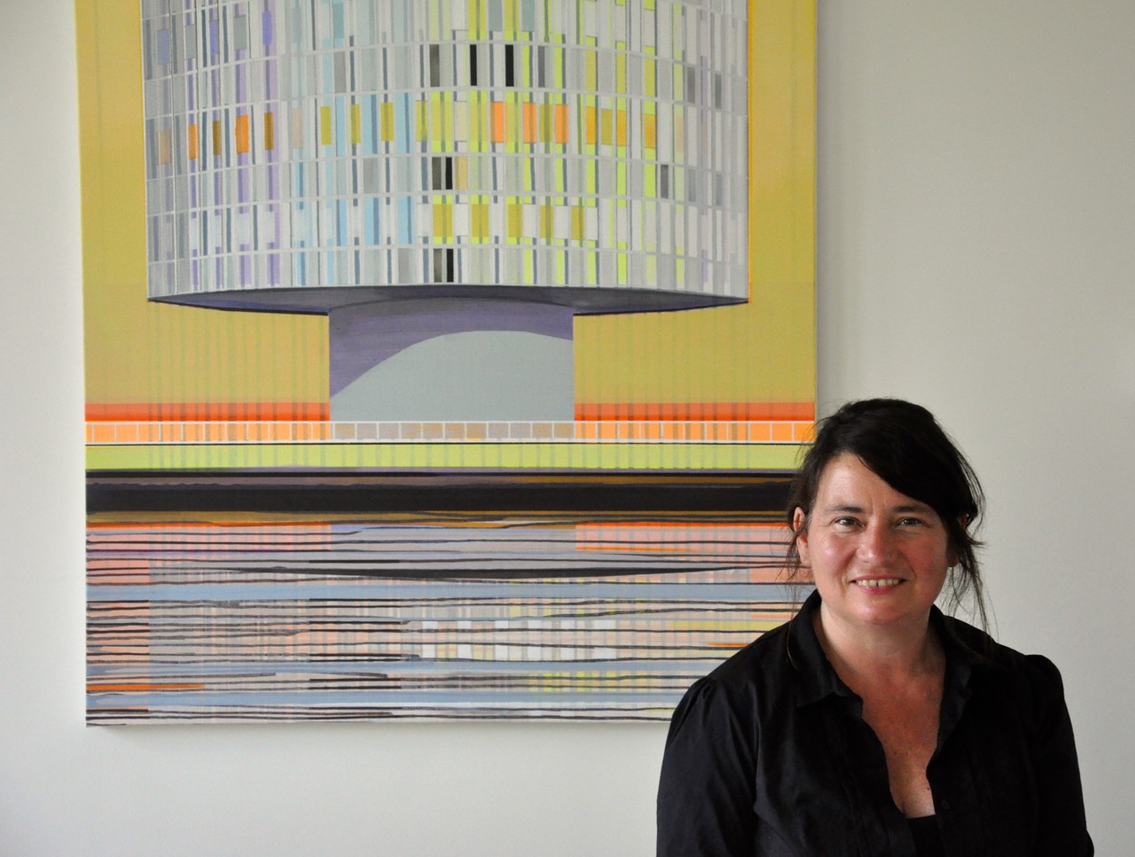 Paintings Spotlight on Modernism - Cécile van Hanja's paintings of ...