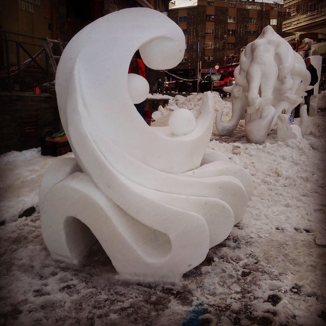Snow & Ice Sculpture - Andreu Elias