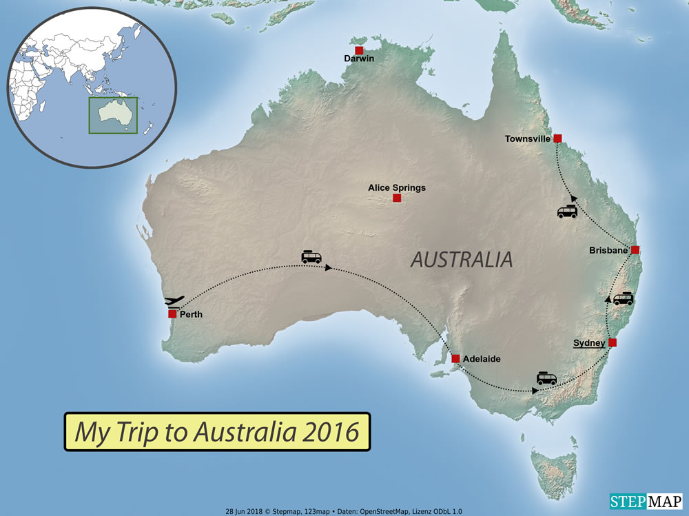 StepMap - An Easy Tool To Create Individual Maps For Your Website, Blog Or Photo Book ...
