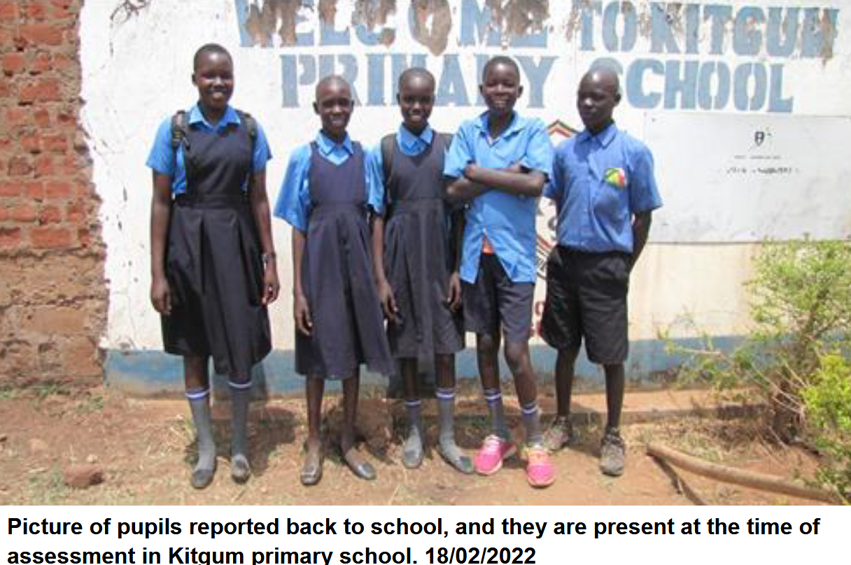 学校再開!! Schools reopen! - PRAfrica‐Welcome