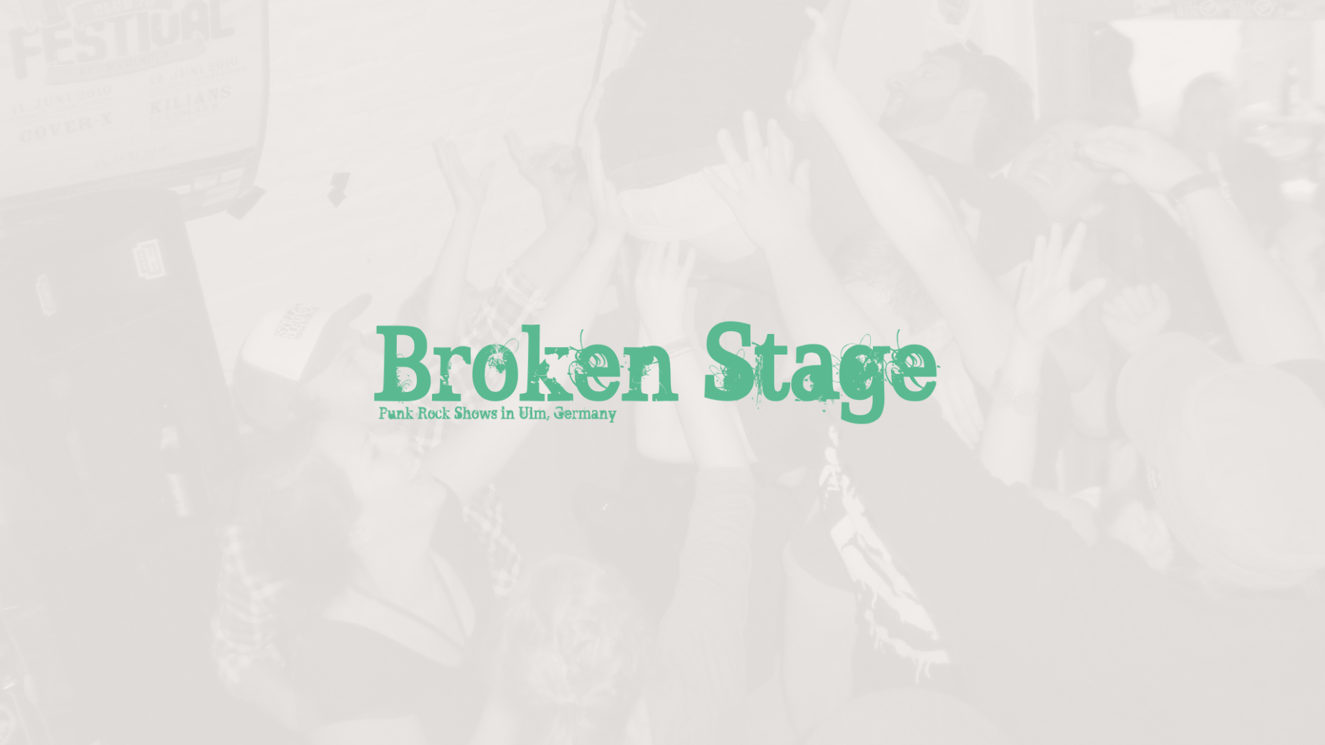 Upcoming Shows - BROKEN STAGE