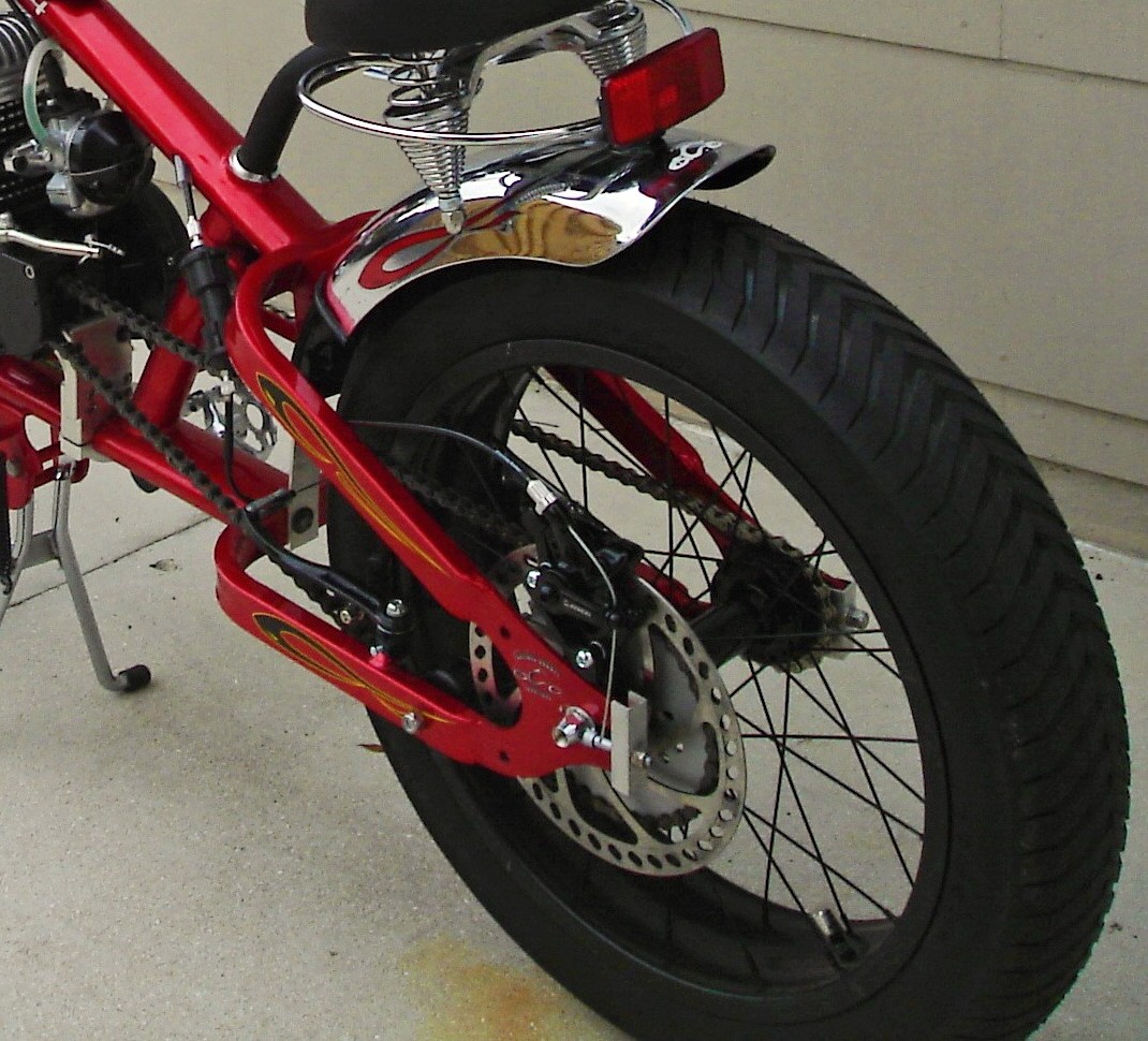 REAR BRAKE OPTIONS for MOTORIZED OCC style STINGRAY - PedalChopper
