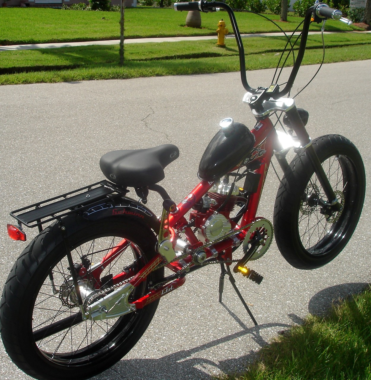 Web Theme Bike With All Upgrades - PedalChopper