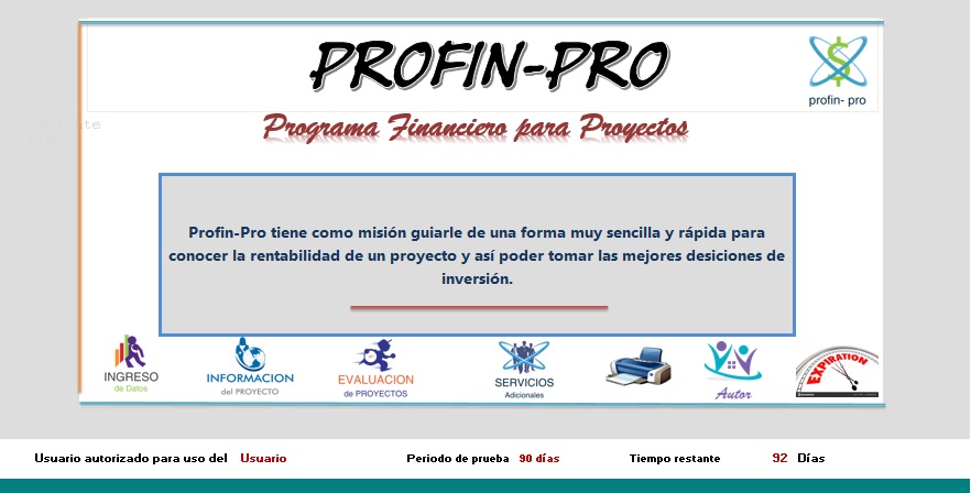 Profin Pro vers de prueba - Cursos Virtuales