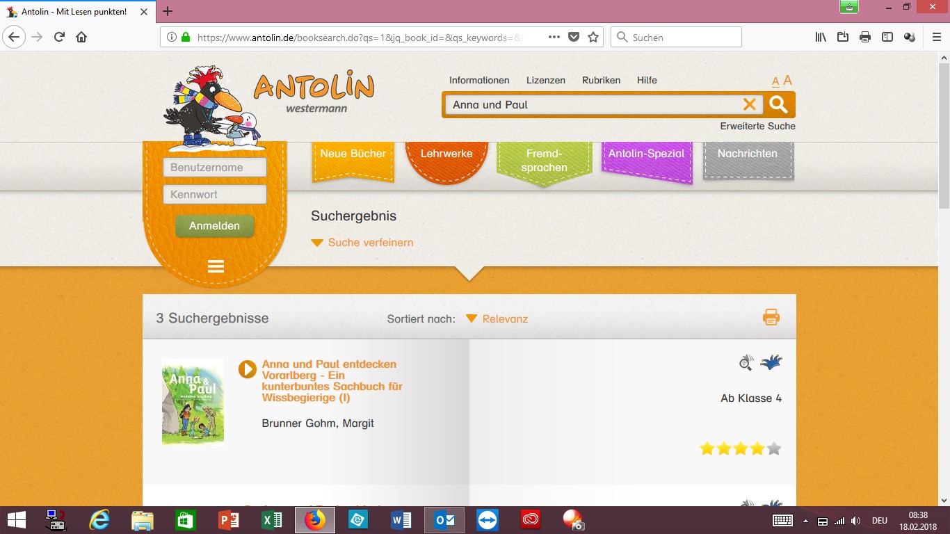 Machst du auch gerne Antolin-Quiz? - Webseite zum Kindersachbuch und ...