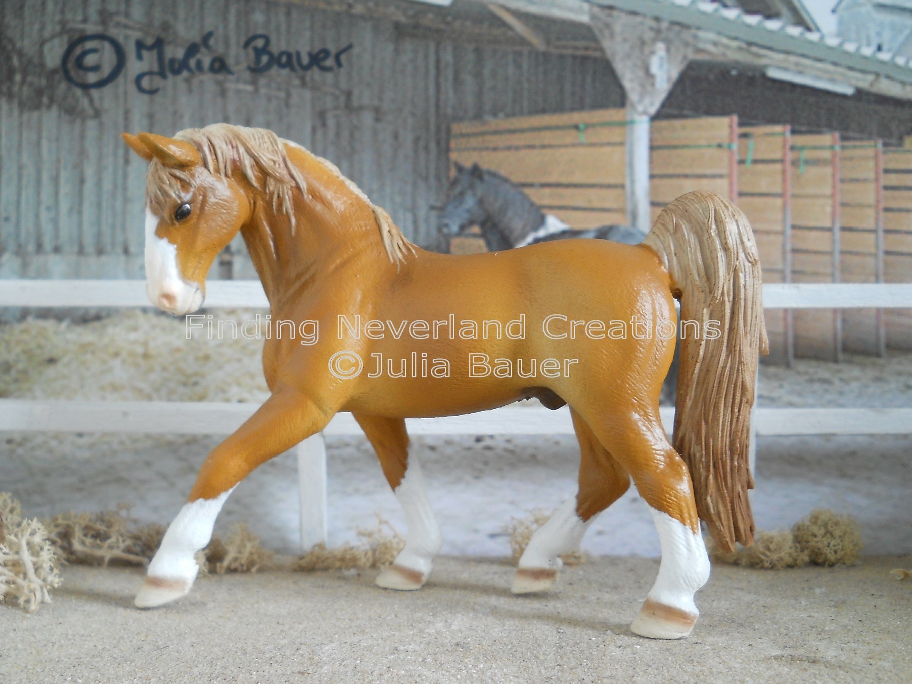 Golden Lightning - Schleich-Pferde-Repainted