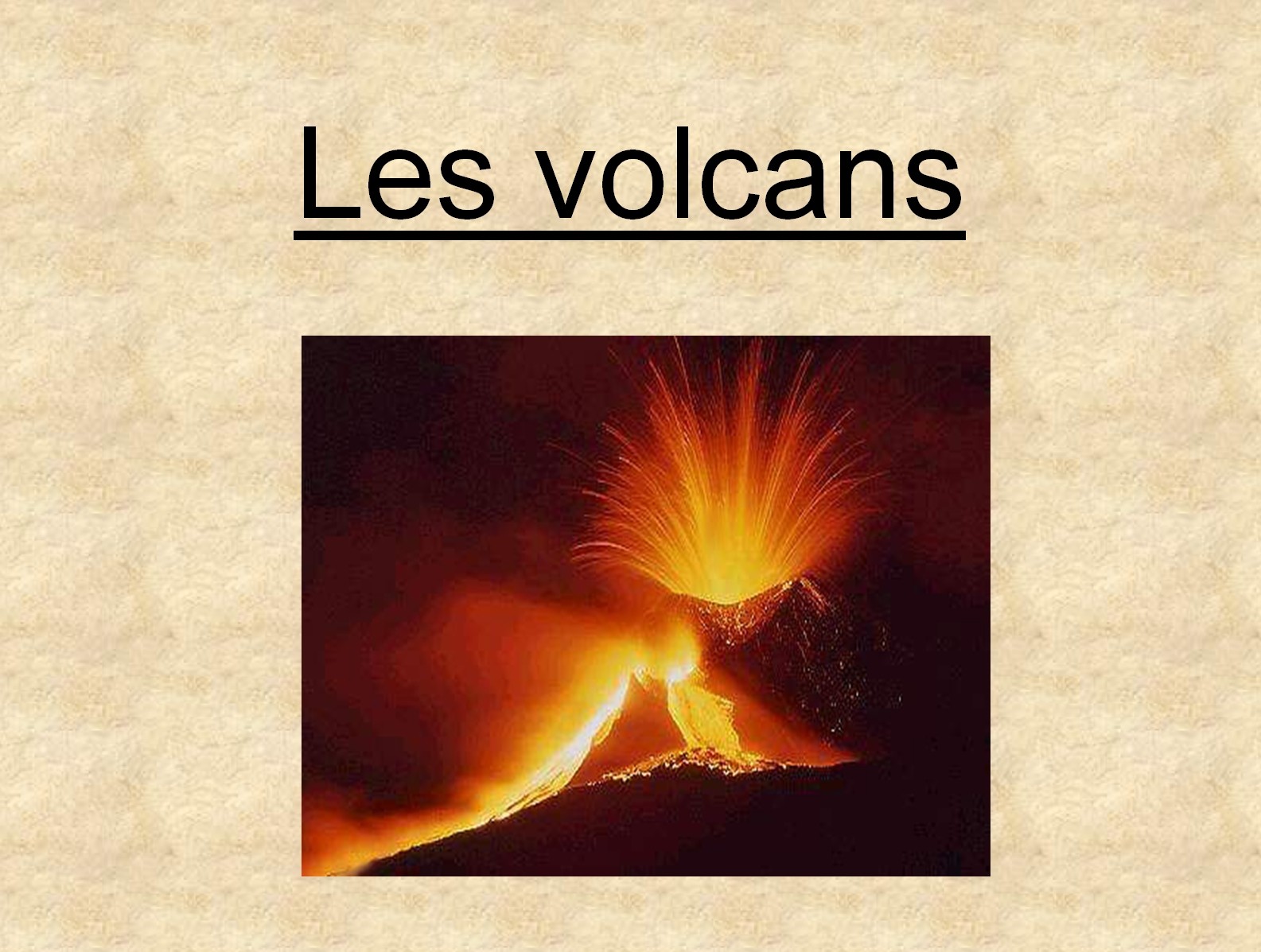 LES VOLCANS - laclasse2delphine
