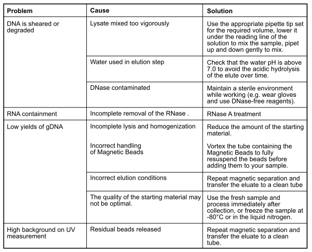 Bacteria Genomic DNA isolation with magnentic beads - GeneON BioScience