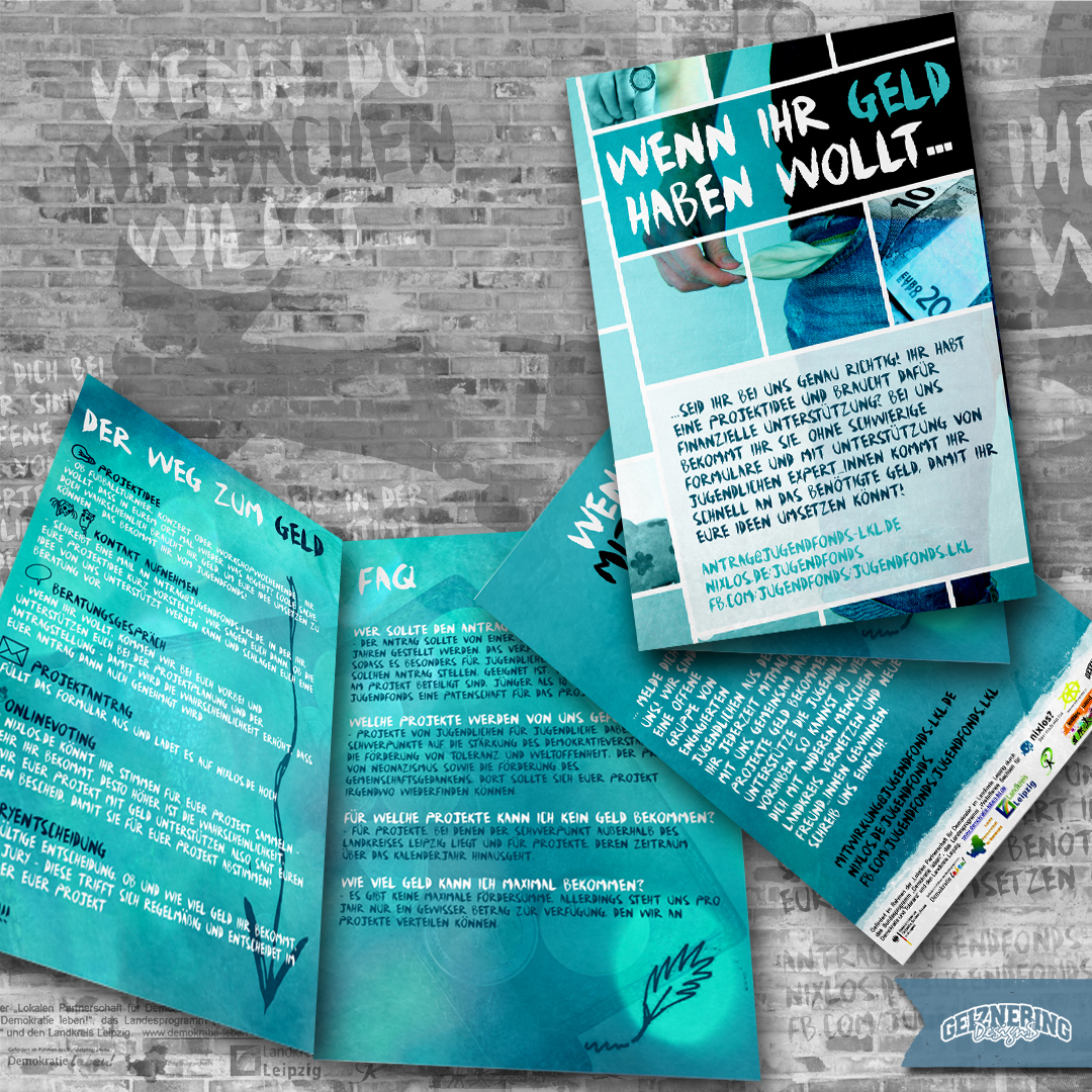 Broschüren-/Faltblatt-Design - GEIZNERING DESIGNS