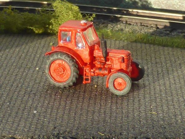 Belarus MTS 50 Traktor 4x2 - Spur N Modellbau DDR Fahrzeuge Maßstab 1: ...