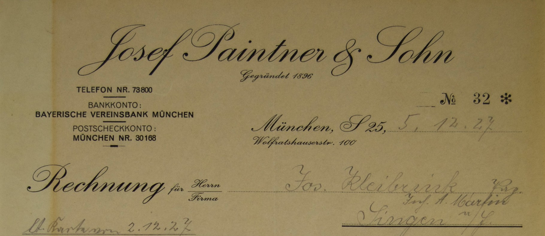 Das Original - Online-Shop der Richard Paintner GmbH