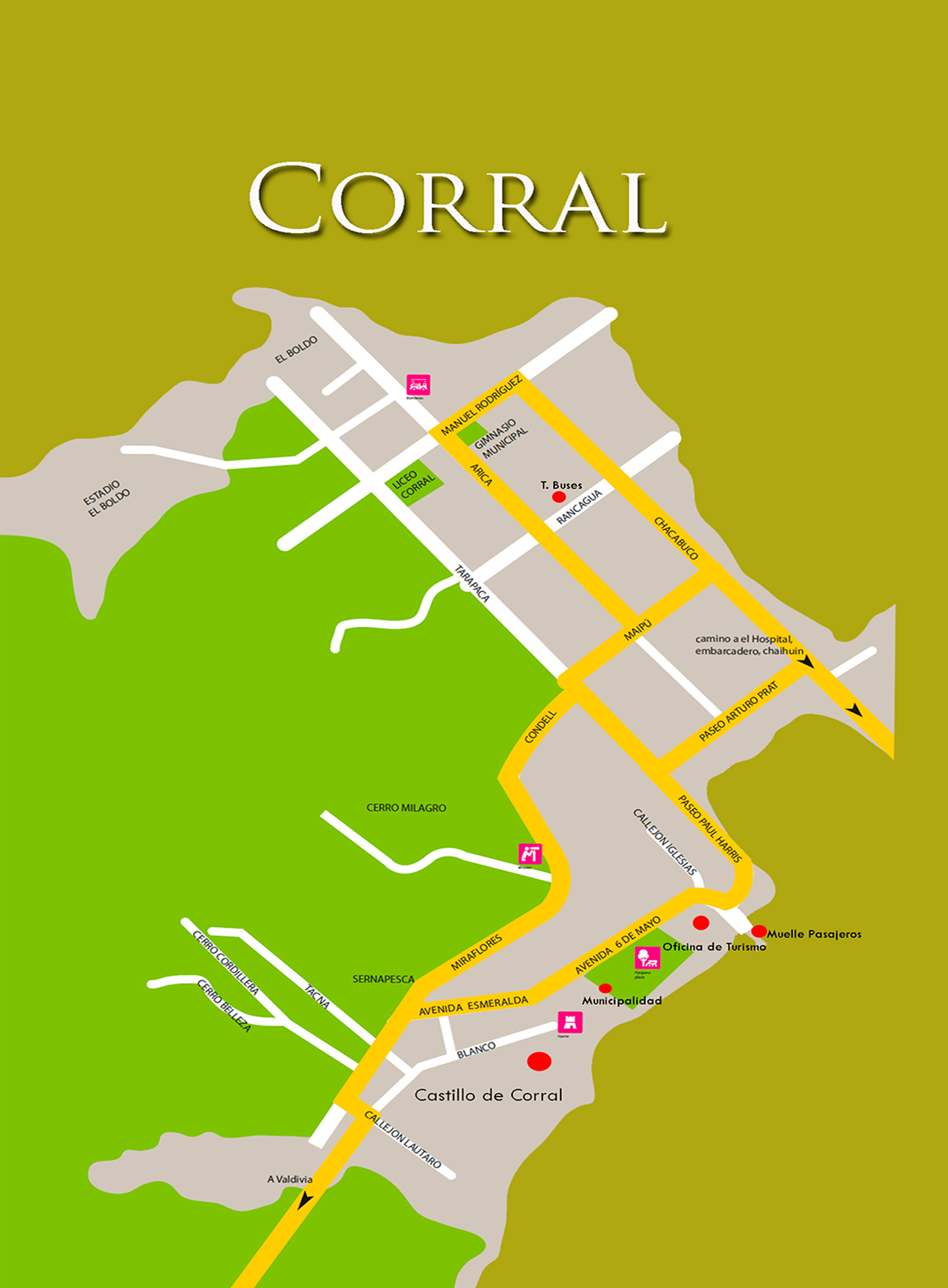 PLANOS Y MAPAS - Oficina de turismo de corral
