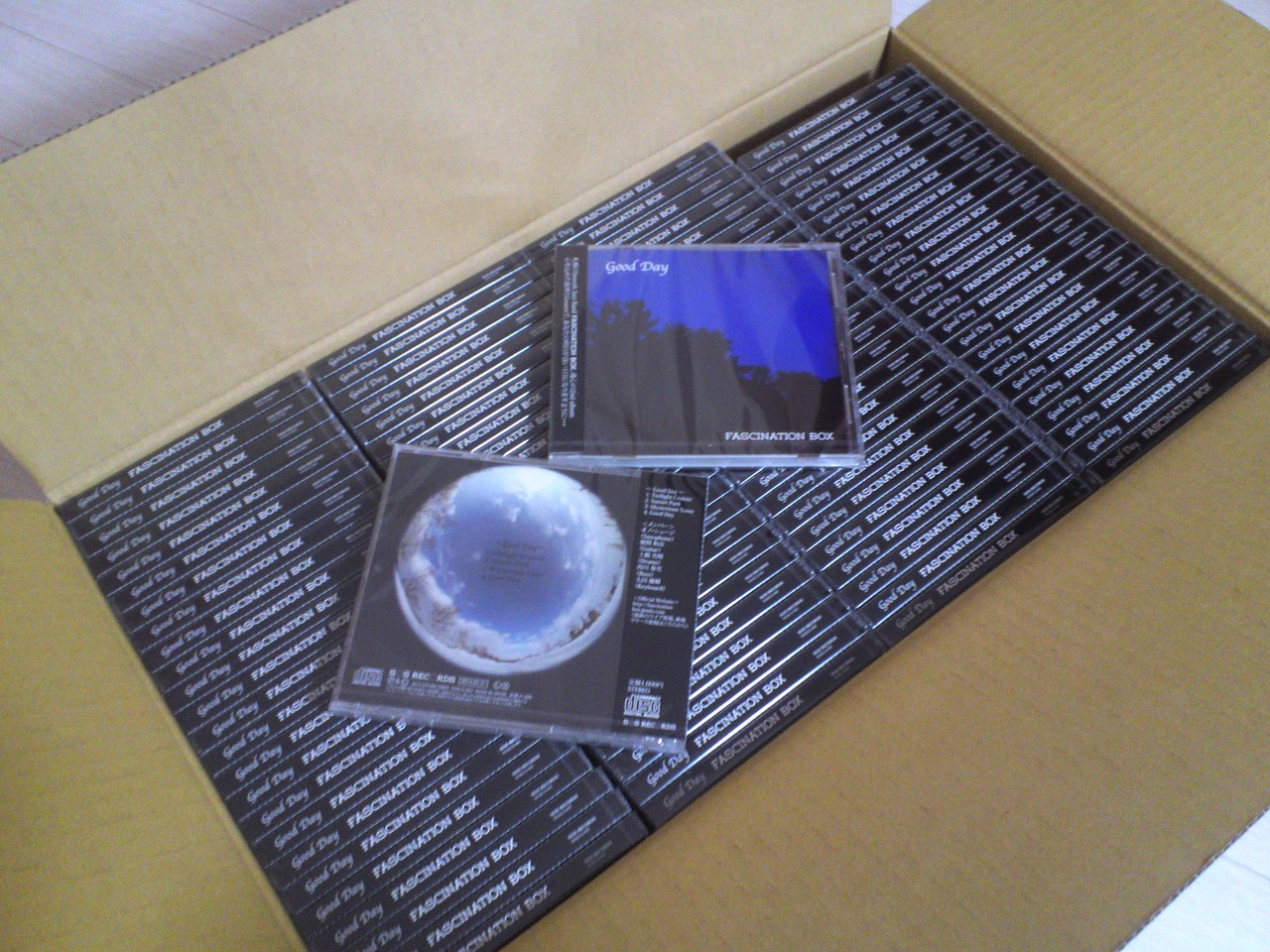 「Good Day」CD発送、委託販売スタートします - FASCINATION BOX〜札幌のSmooth Jazz Band