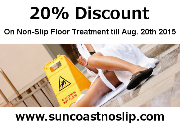 NEWS - SUNCOAST No Slip - Floor Slip Protection